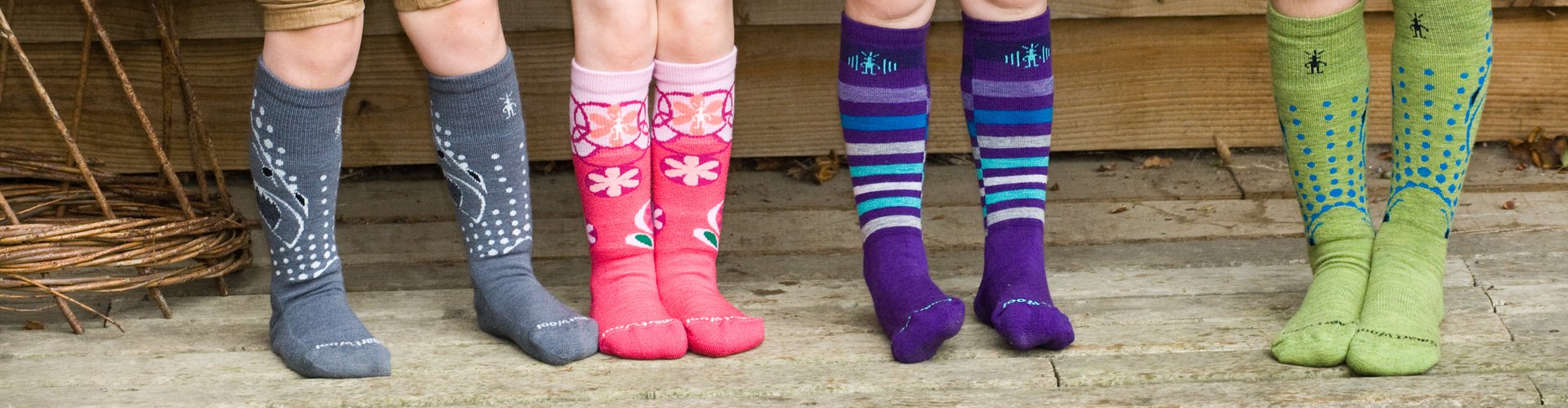 Kids' Thermal Socks | Wool Ski & Walking Socks | Little Adventure Shop