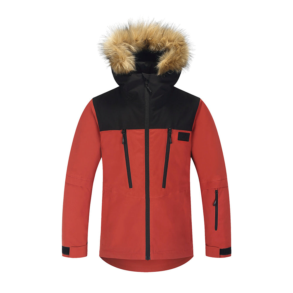 Skogstad Boys Nuten Ski Jacket (Terracotta) – Little Adventure Shop