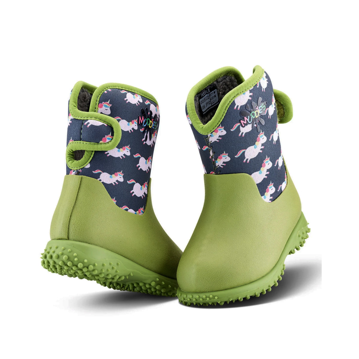 Grubs Muddies Baby Puddle Boots (Unicorn Lime) – Little Adventure Shop