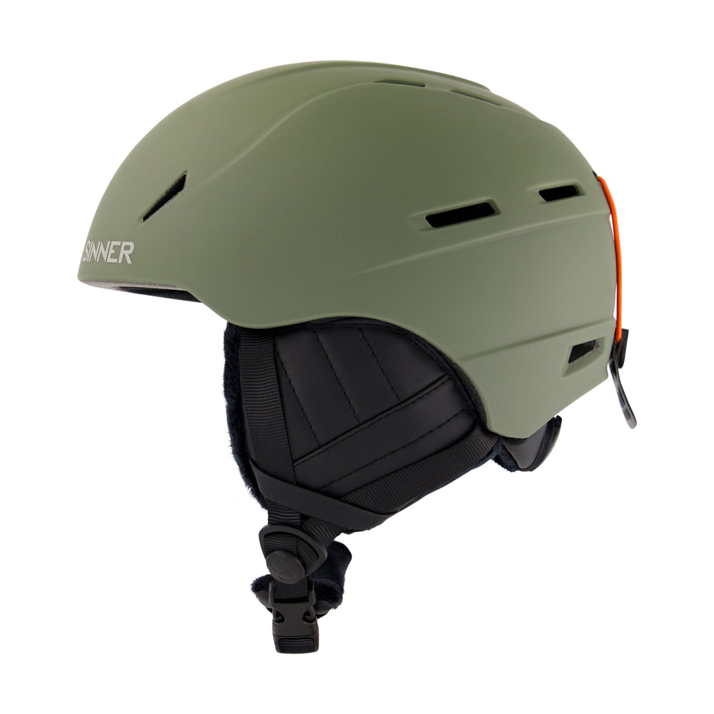 Sinner Crest Ski Helmet (Moss Green) – Little Adventure Shop