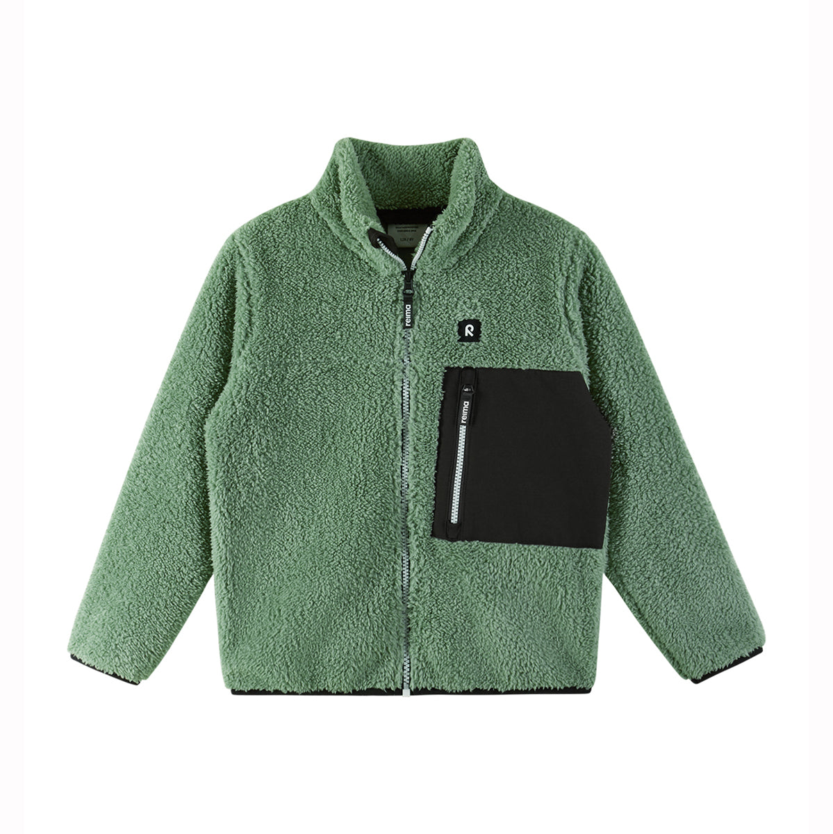 Reima Kids Turilas Fleece Jacket (Green Clay) – Little Adventure Shop